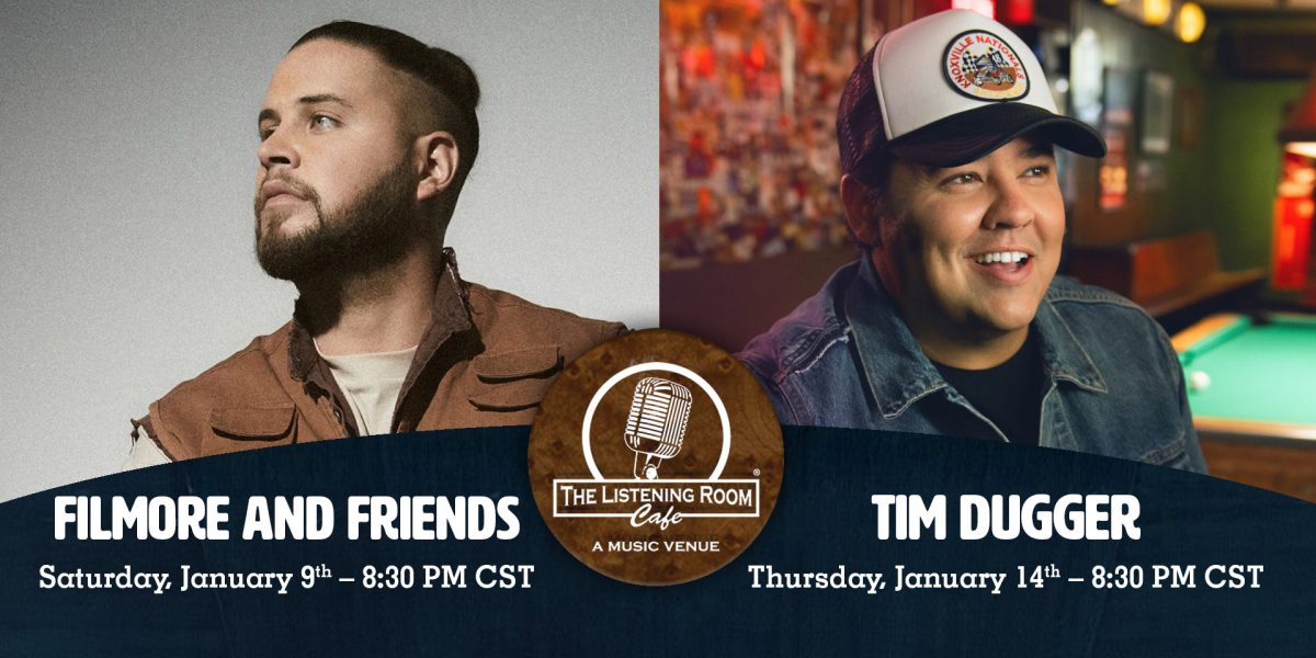 Don’t Miss Filmore and Tim Dugger at the Listening Room Café – Curb ...
